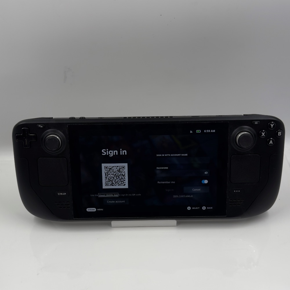 Pre-owned STEAM DECK LCD 512GB /AMD CUSTOM APU 0405/ 16GB - Own4Less